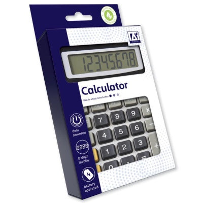 Battery Operated Calculator – Corsham Stationery