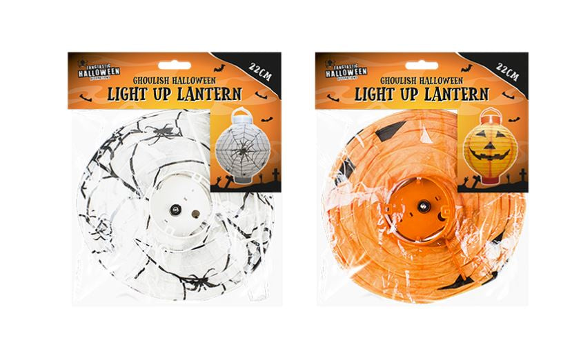 Ghoulish Halloween Light Up Lantern – Corsham Stationery
